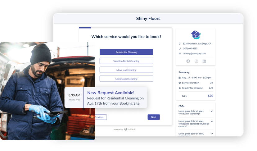 Optimize Your Field Service Operations with Taskbird