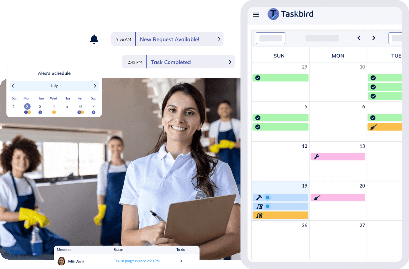 Transform Your Business with Taskbird's Service Software - Taskbird