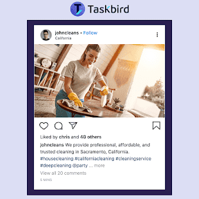 How to Promote Your Cleaning Business Using Social Media - Taskbird